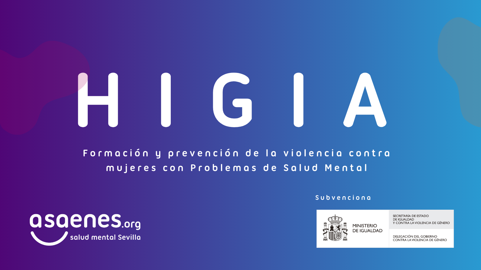 “HIGIA: Formación y prevención de la violencia contra las mujeres con ...